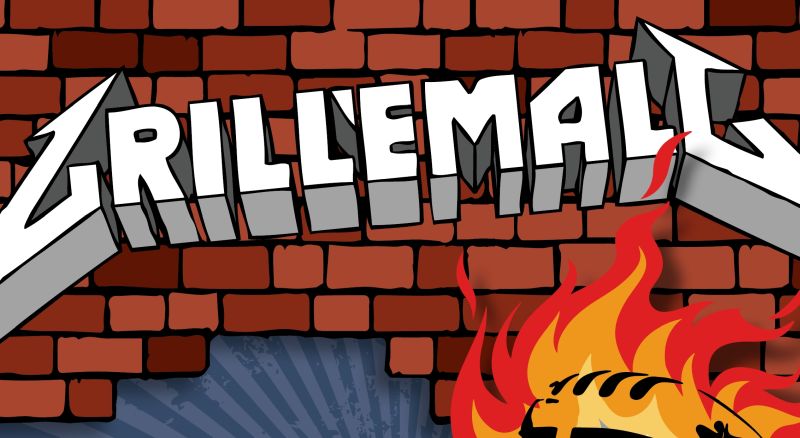 "Grill 'em all" Bandfestival